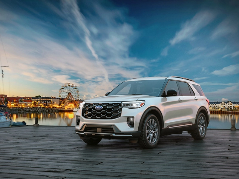 Descubre el lujoso diseño de Ford Explorer y Explorer ST 2025
