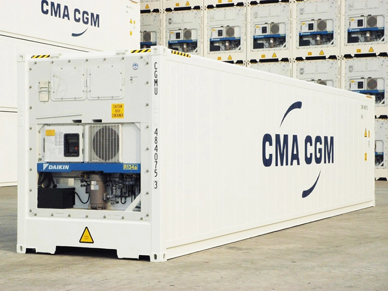 CMA CGM presenta plataforma mejorada para contenedores reefer