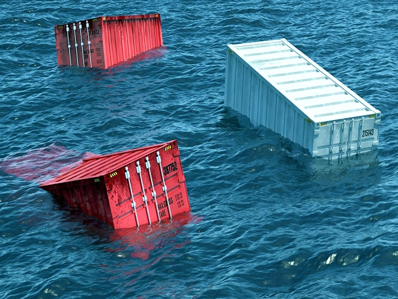 Crece 205% cifra de contenedores que caen al mar; Baltimore un ejemplo ...