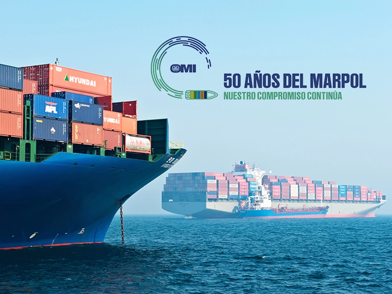 MARPOL, celebrando 50 años de su adopción internacional
