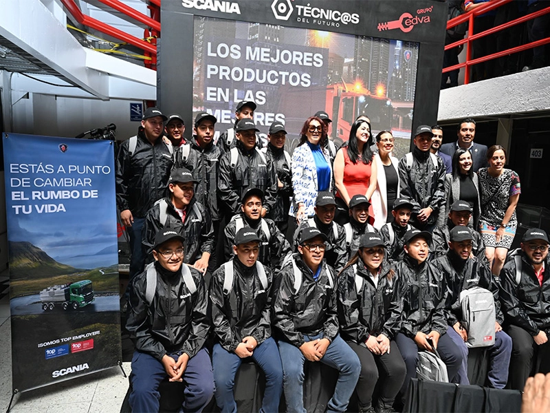 Scania México da bienvenida a los “Técnicos del futuro”