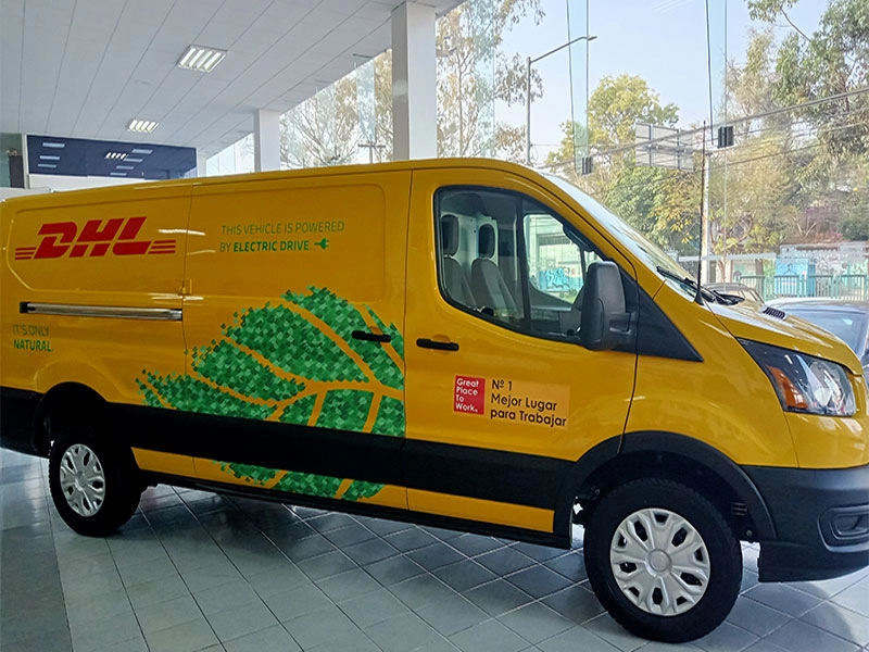 DHL Express incrementa su flotilla eléctrica con Ford E-Transit
